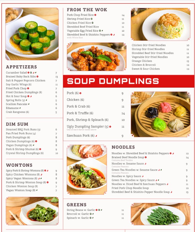 Explore the Ugly Dumpling Menu | Best Chinese in Richmond, VA